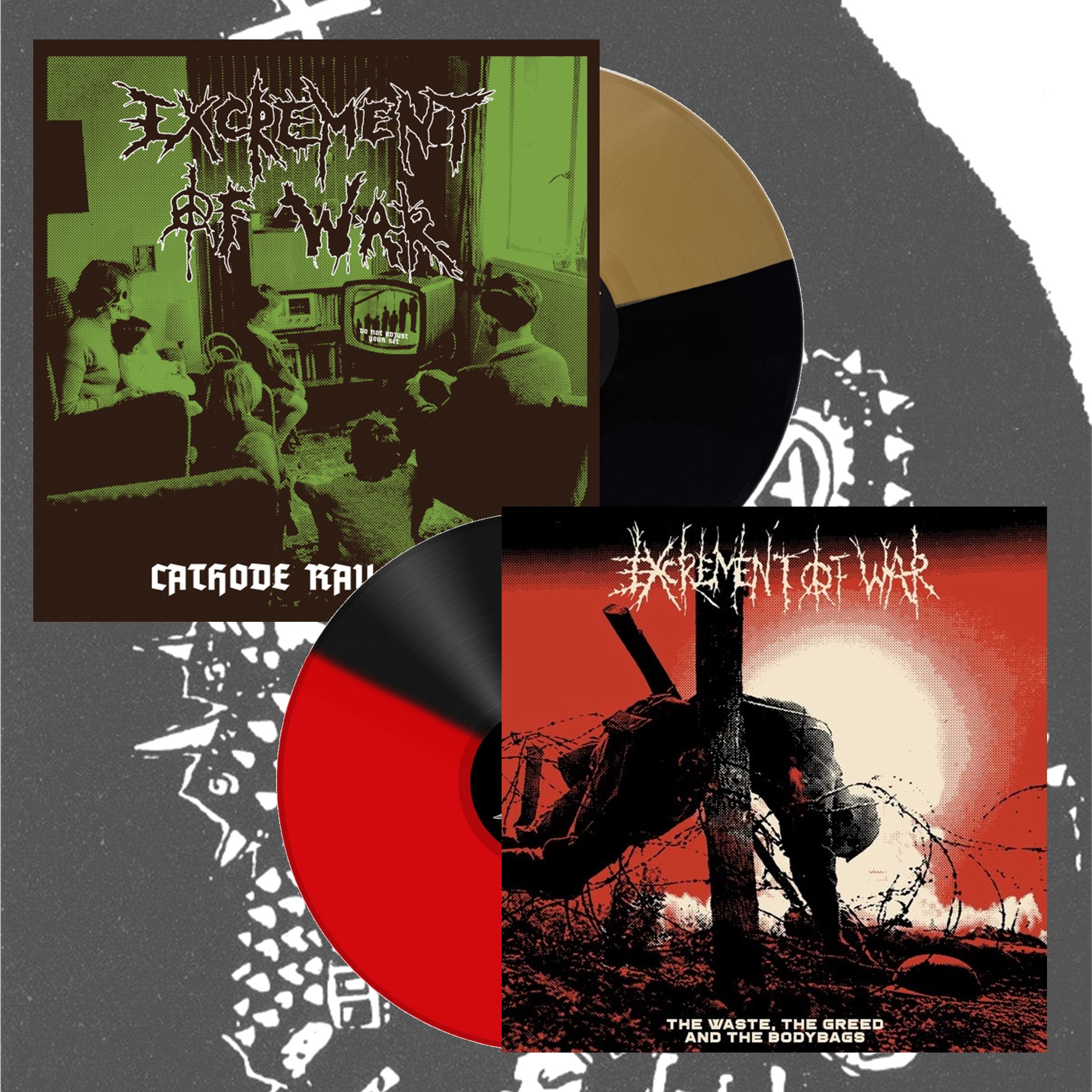 EXCREMENT OF WAR a FEAR OF THE KNOWN – předobjednávky – Phobia Records